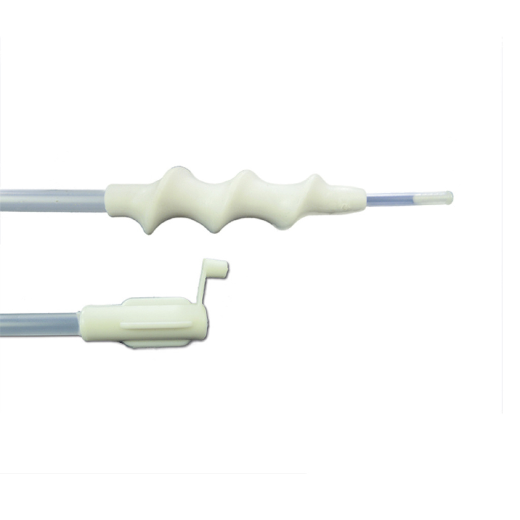 Post-cervical spiral tip catheter with handle and cannula T – KUBUS